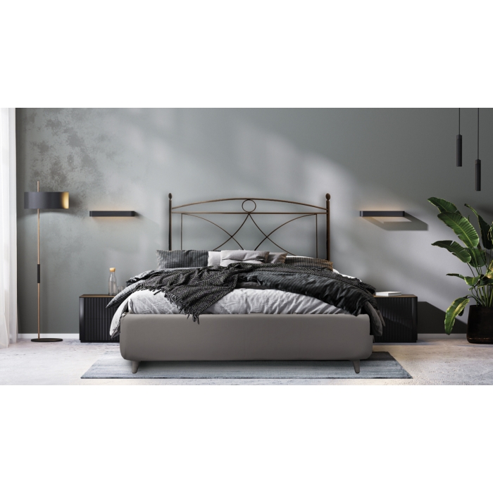 FlorentiaBed Letto matrimoniale Alice - Letti matrimoniali in ferro ...