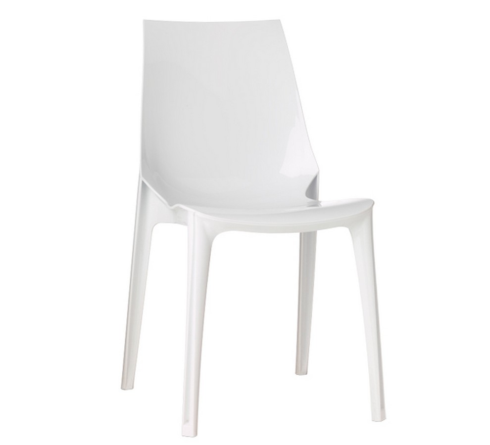 Scab Stapelbarer Stuhl aus Polycarbonat Vanity Chair 2652 - Stühle ...