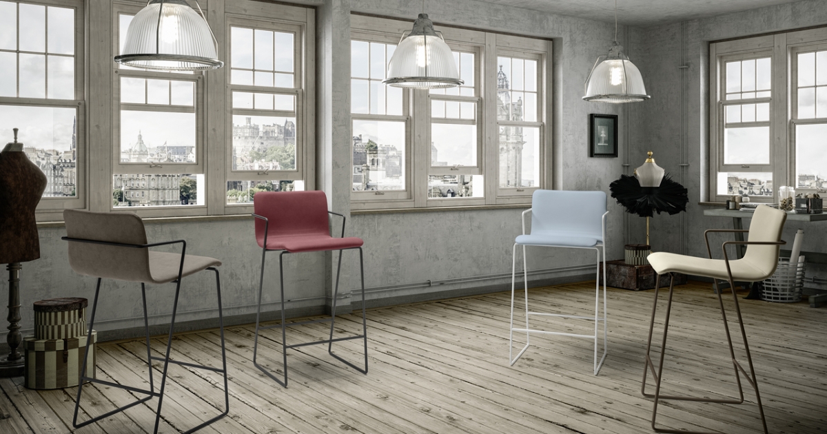 Fluid / C Hocker von Zamagna - Hocker