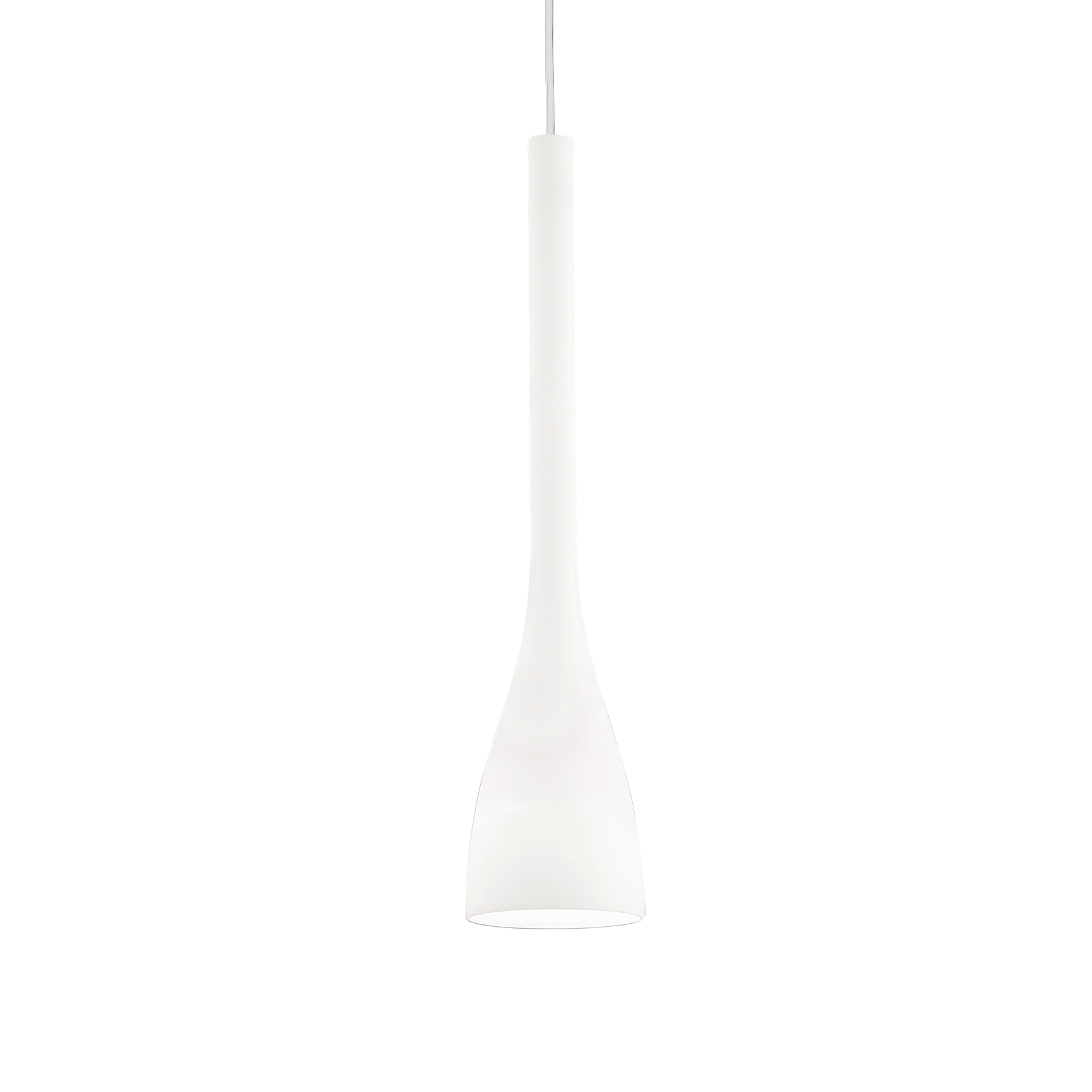 FLUT SP1 big white pendant lamp by Ideal Lux - lighting