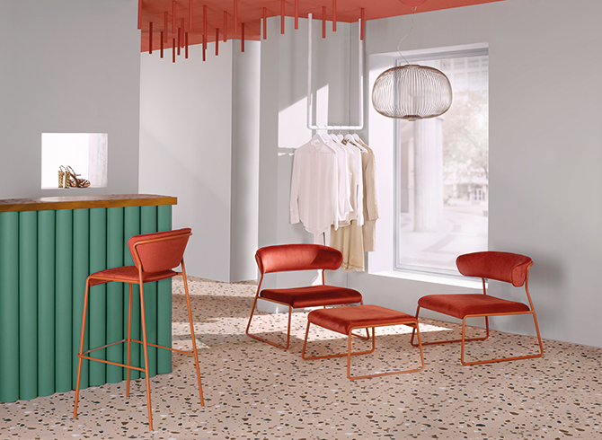 Scab Lisa Lounge Armchair 2858 | Pari Furniture