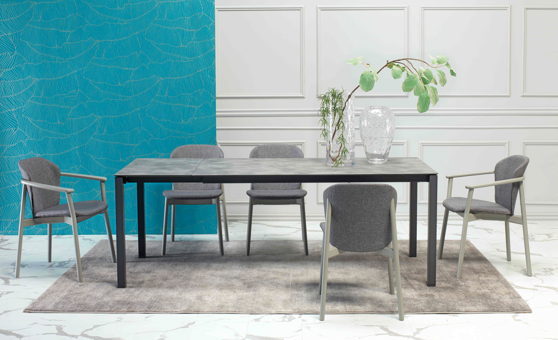 Scab Chair in fabric and wood Natural Finn 2891 - Chairs | Equal furniture