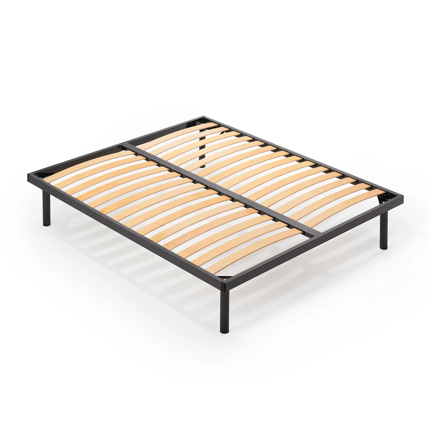 Slatted bed frame