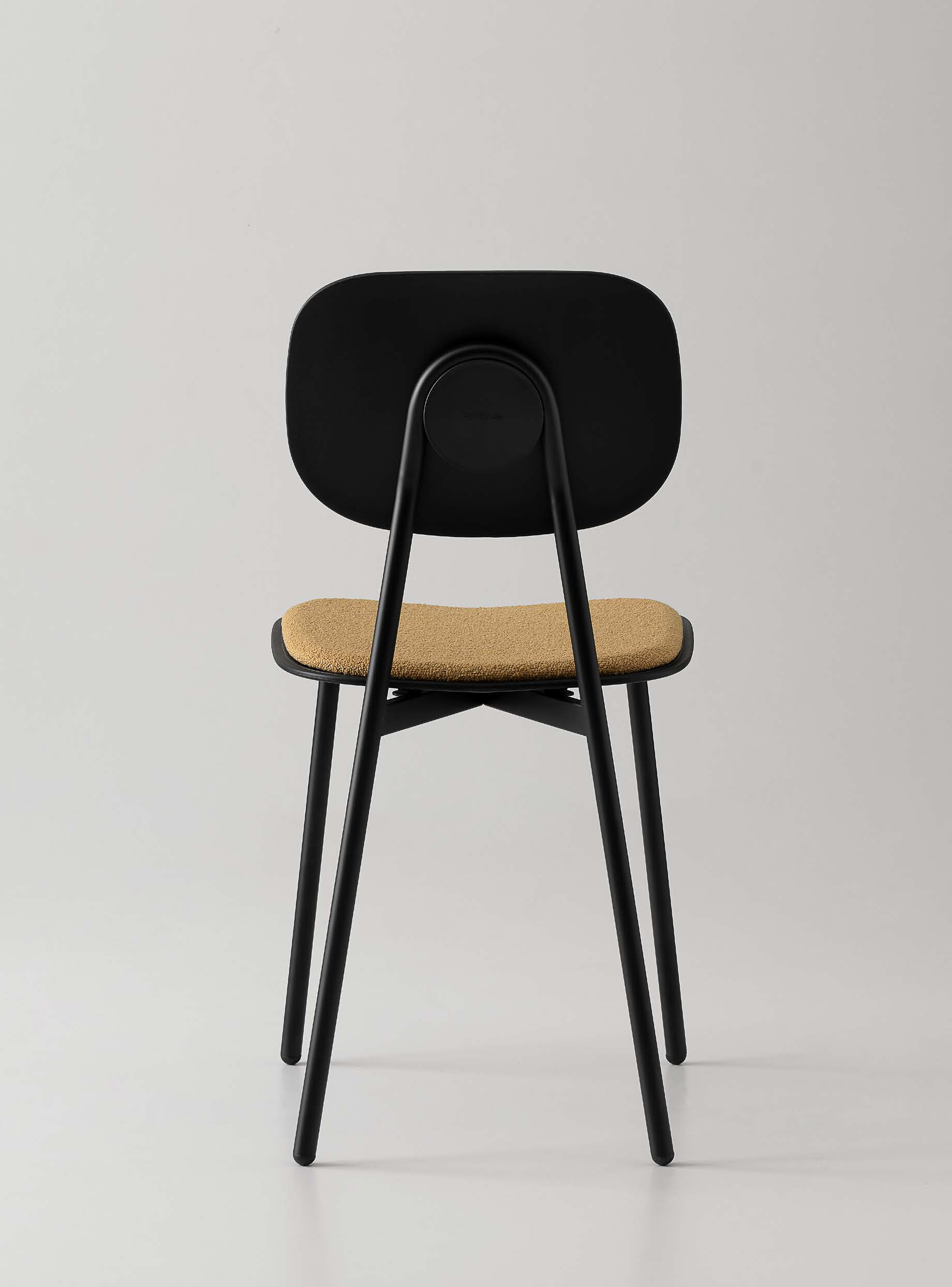 Tata Young Chair by PointHouse with Padded Seat