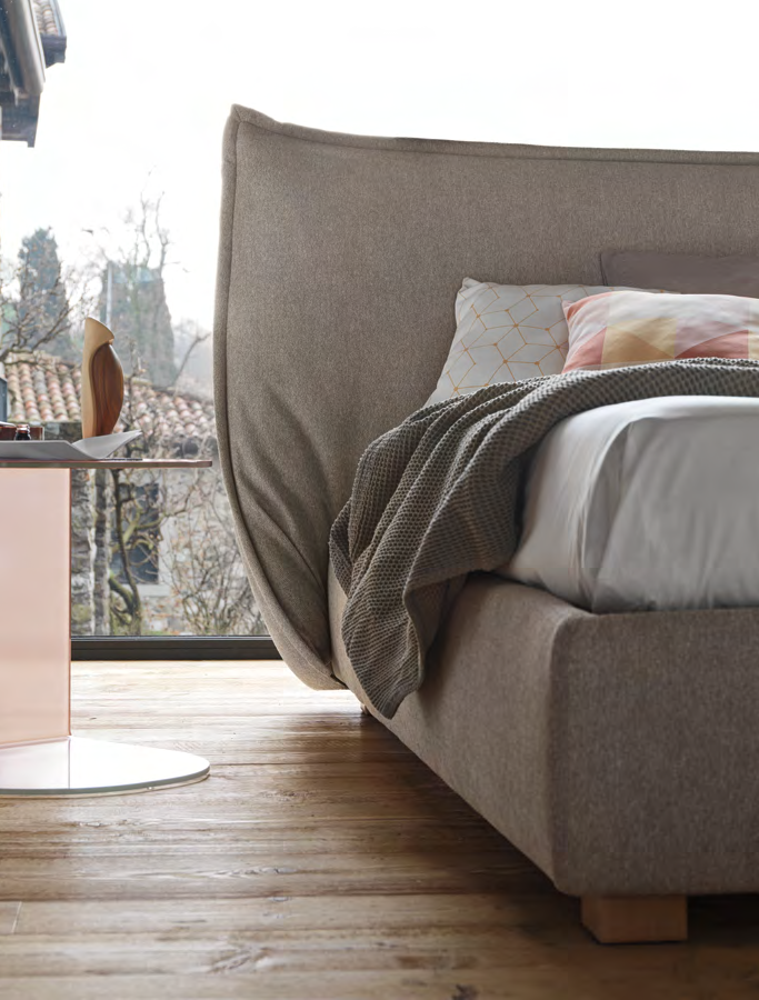 Softly CS6054 bed by Calligaris - Beds