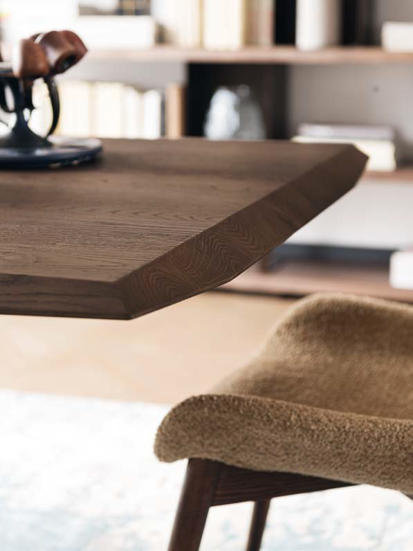 Fixed oval or rectangular Gemini table by Altacorte - Fixed tables