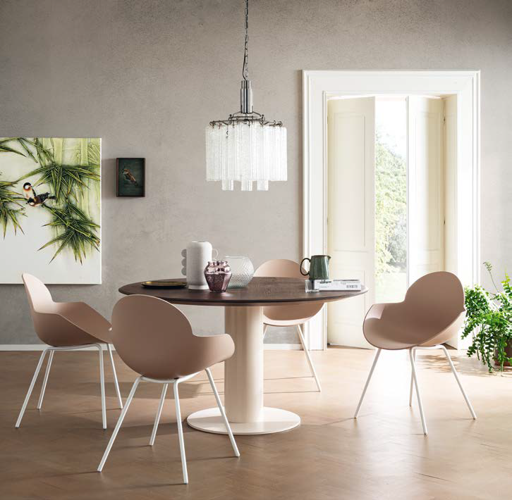 Altacorte Extendable Round Table Orby - Extendable Tables