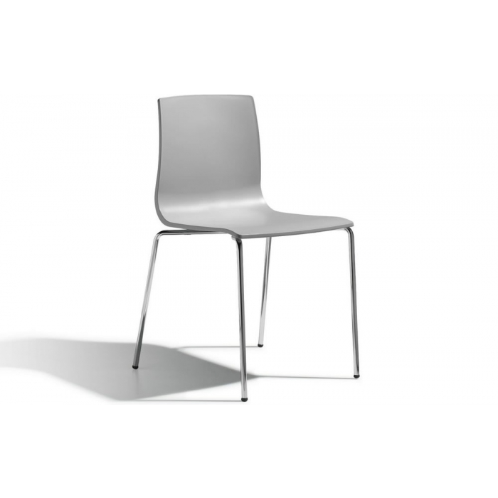 Scab Technopolymer chair and steel structure Alice 2675 - Chairs ...