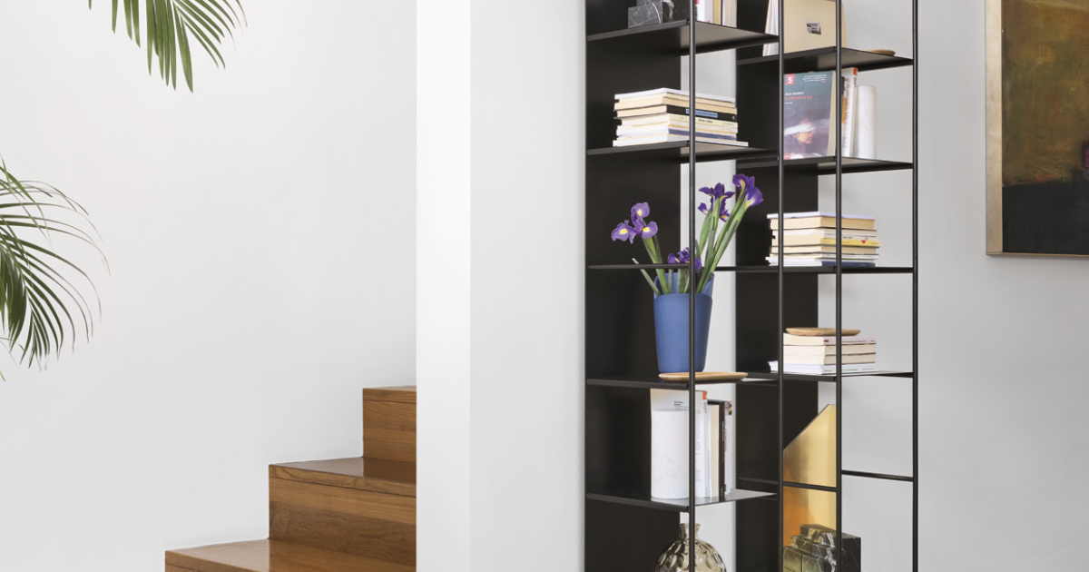 LINE CS6201 Bookcase by Calligaris | Pari Furniture