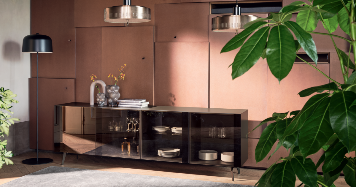 Crystal CS6212 Sideboard by Calligaris | Pari Furniture