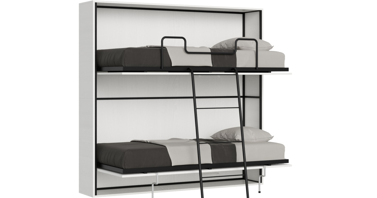 Kando Horizontal Double Murphy Bed by Itamoby - Beds | Pari Furniture