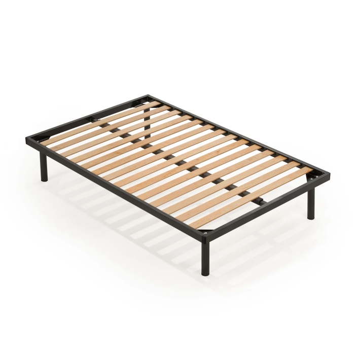 Slatted bed frame