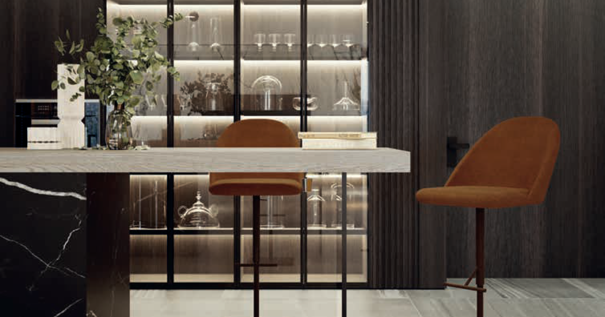 Virgo C Stool by Zamagna - Stools