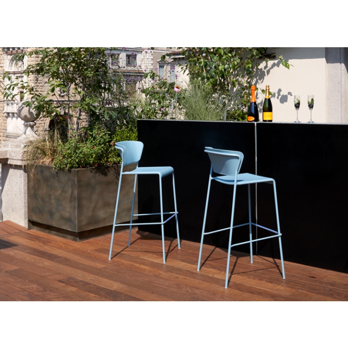 Scab Stool h65 Lisa Technopolymer 2868 - Stools | Equal furniture