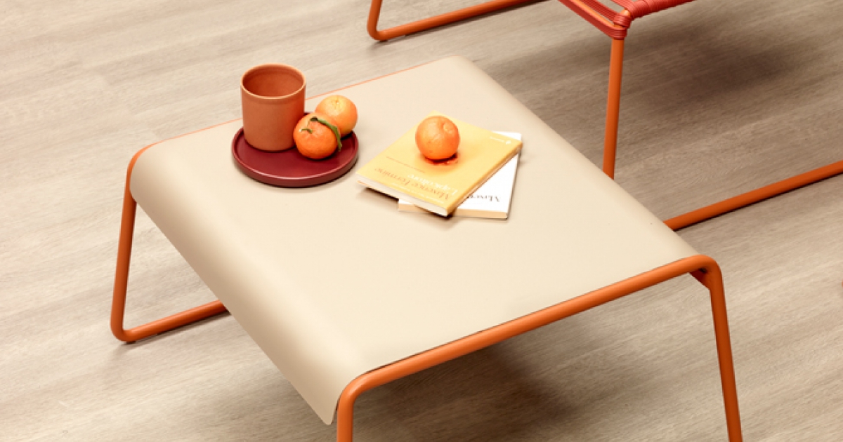 Scab Side Table in galvanized steel Lisa Lounge 2879 - Tables | Equal ...