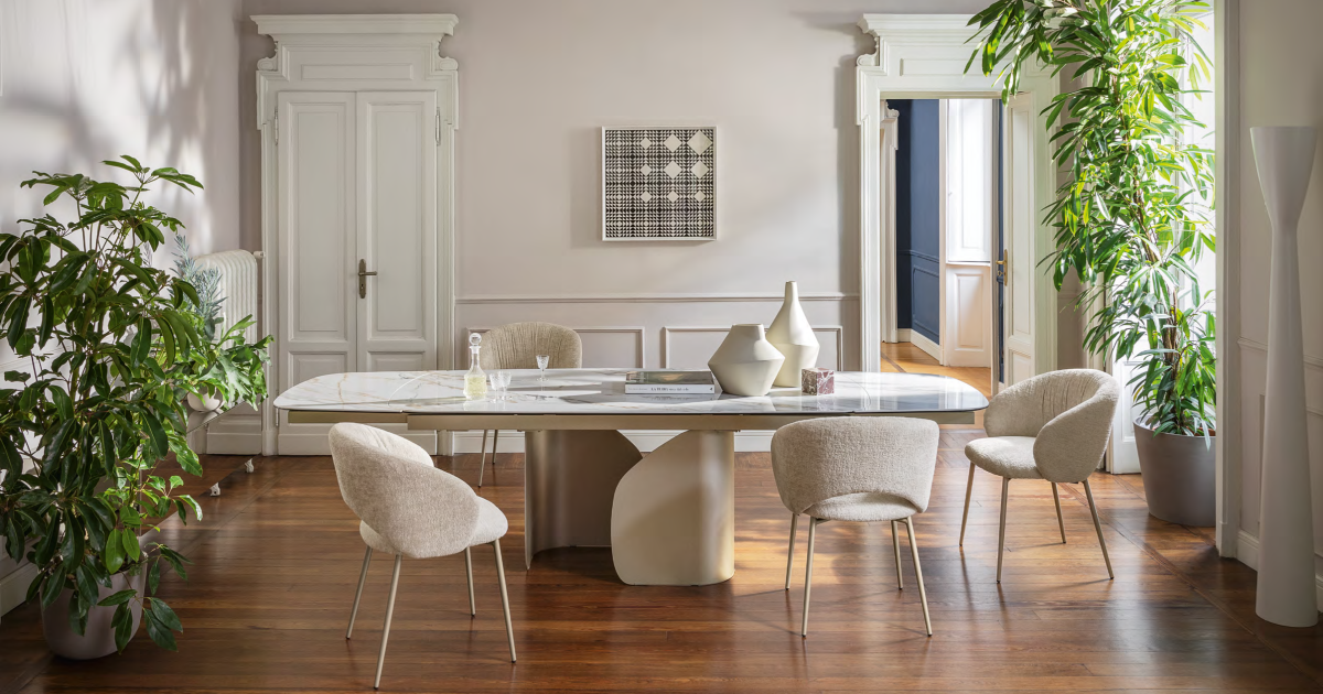 Calligaris Twins extendable table | Pari furniture