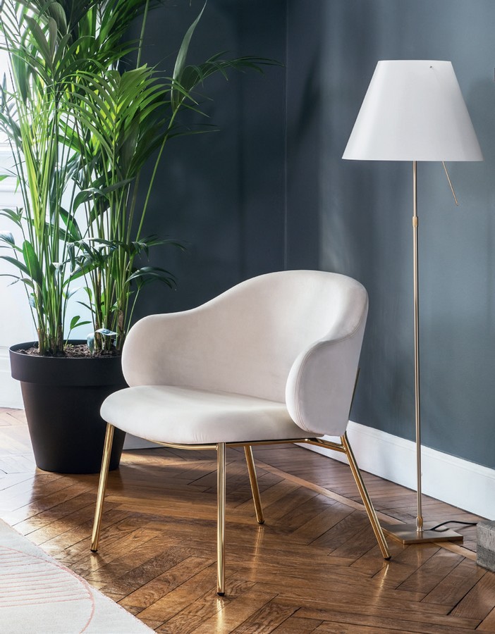 Fauteuil Holly CS3417 1300 MTO par Calligaris - Fauteuils