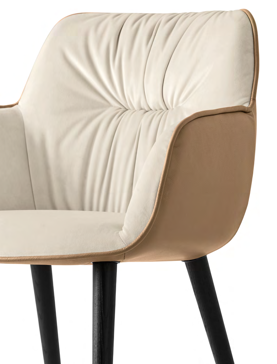 Chaise Cocoon CS2083/-BI par Calligaris | Meubles Pari