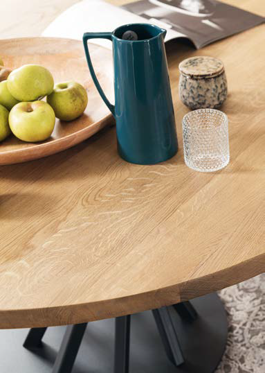 Table ronde fixe Gemini de Altacorte - Tables