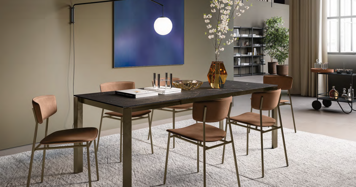 Table Calligaris DUCA CS4089-R | Meubles Pari