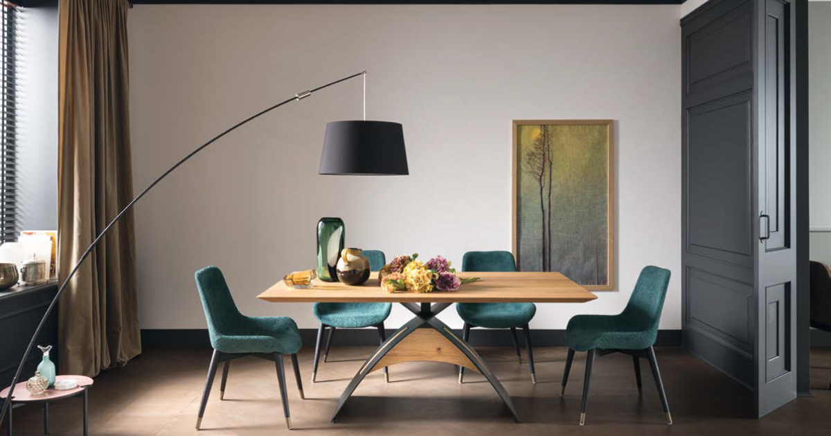 Table fixe ovale ou rectangulaire Italo de Altacorte - Tables fixes