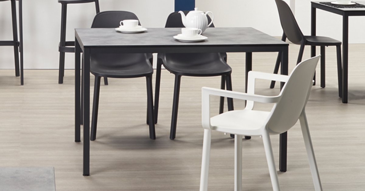 Scab table 120x80 en acier Mirto 2421 - Tables | Meubles égaux